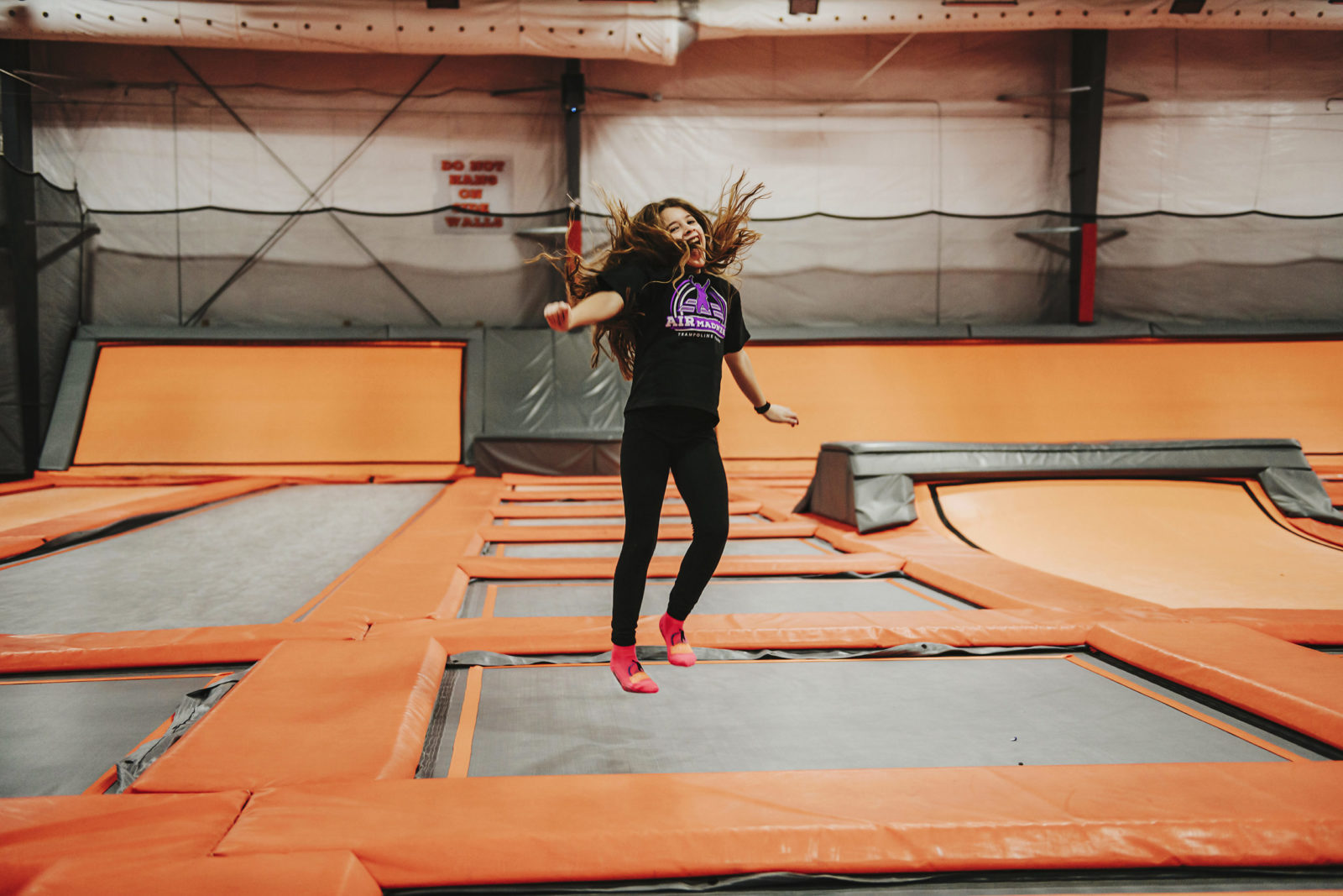 Zero Gravity Main Court | Wall-to-Wall Trampoline Fun | Harrisburg